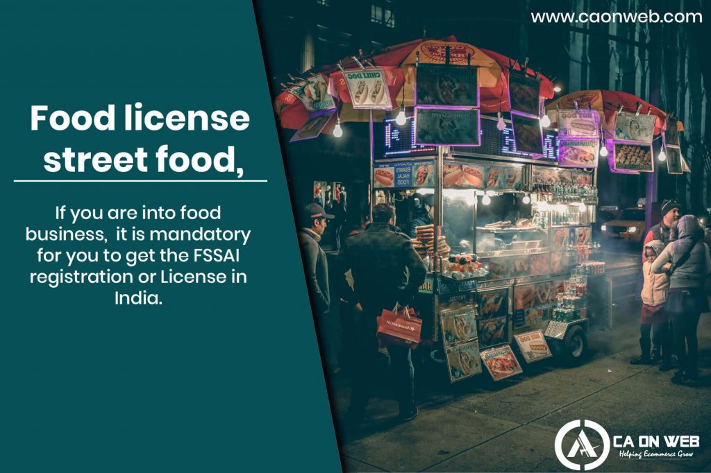 Rules on display boards for Food business in India