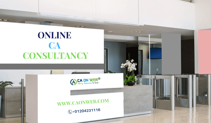 Get Online CA Consulting Services in India - CAonWEB